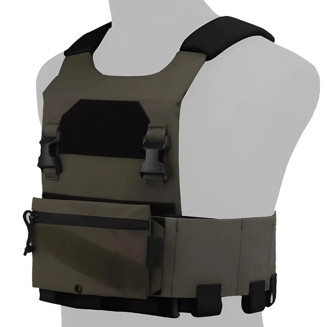 Lightweight Tactical Vest With ABS Plate Carrier “LitePlate” ReyGear ...
